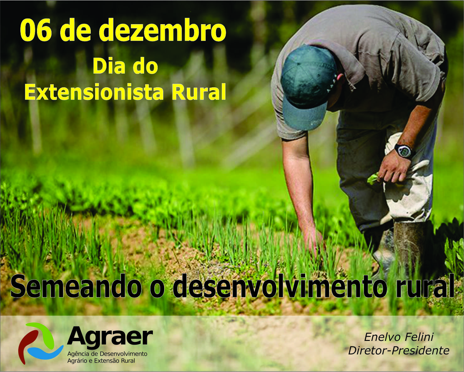 Obrigado extensionistas rurais – Agraer